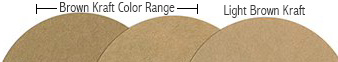 Light Brown Kraft Labels