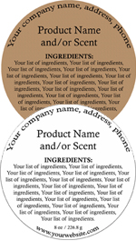 Custom Ingredient Labels